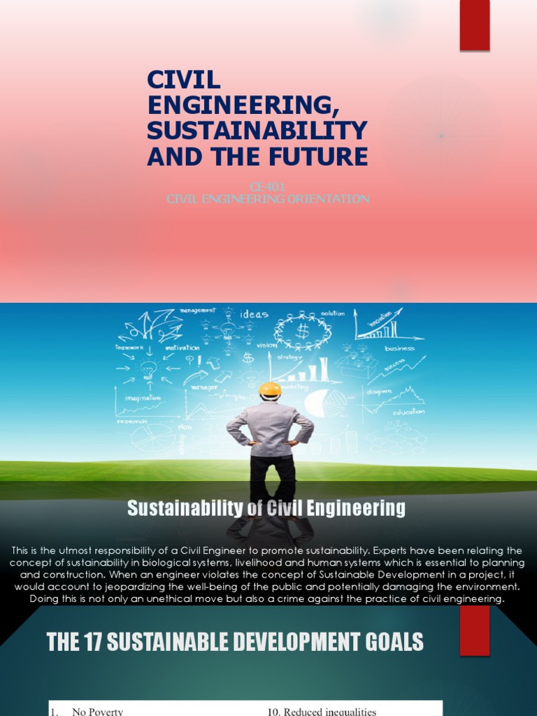 Civil Engineering Sustainability and The Future | Download Free PDF ...