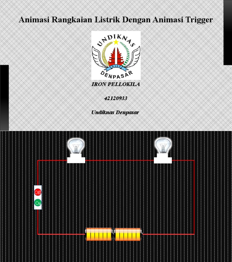 Animasi Rangkaian Listrik Dengan Animasi Trigger | PDF | Sains & Matematika