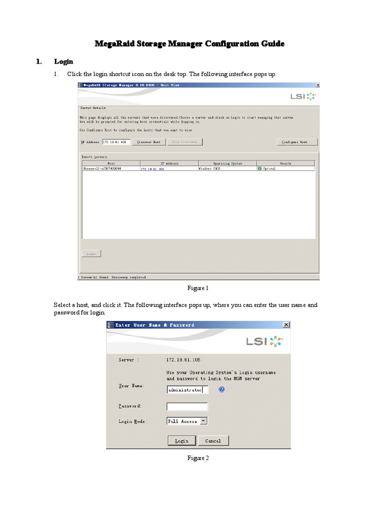 MegaRaid Storage Manager Configuration Guide-20111108 | PDF | Hard Disk ...