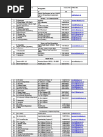 Telangana Energy Department - (HODs) Contact Numbers - IRationCardvb | PDF