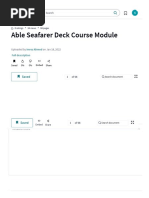 CV Template For Seafarers 1 | PDF | Recruitment