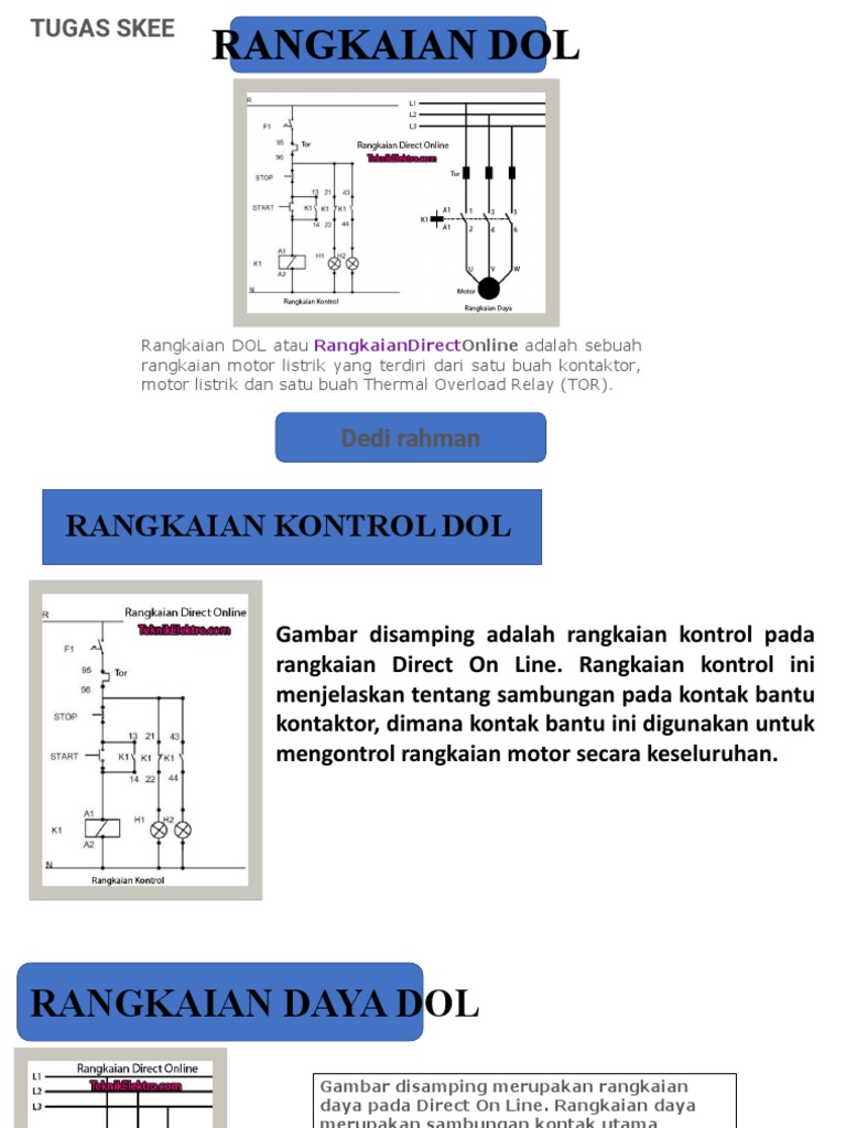 Rangkaian DOL | PDF