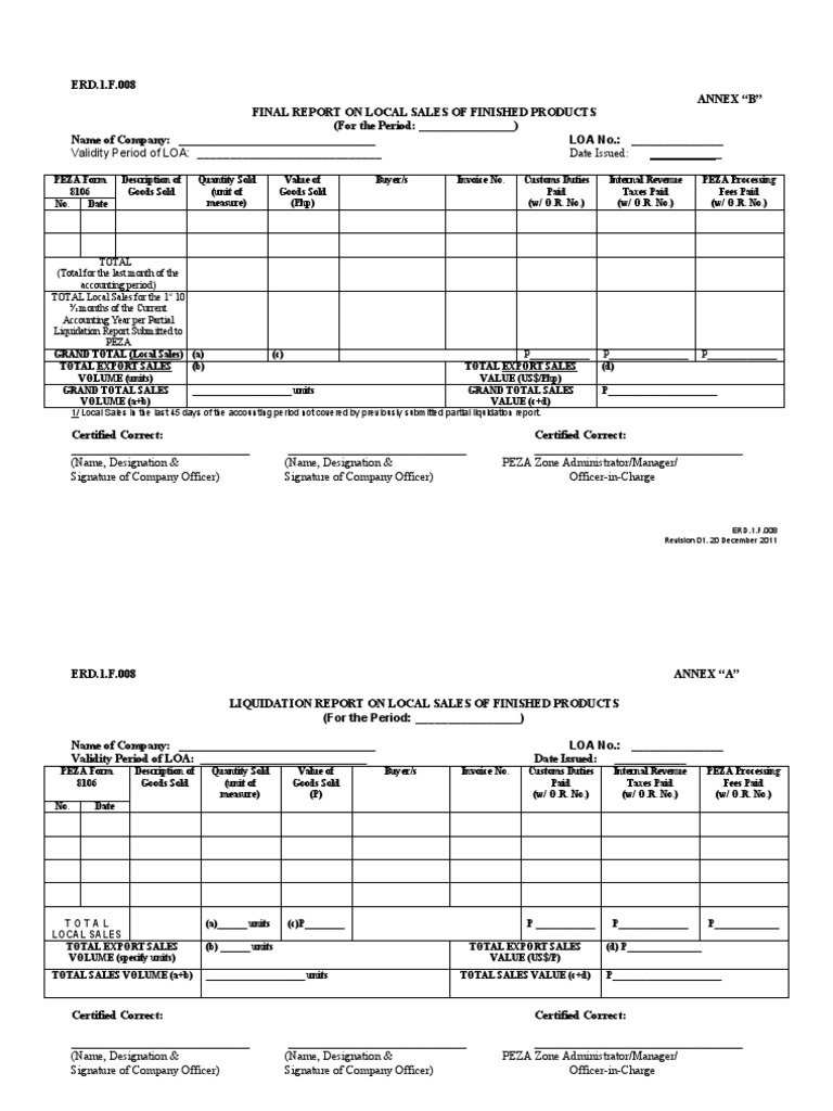 Erd.1.f.008 Quality Finished Goods 1 | PDF | Payments | Government Finances