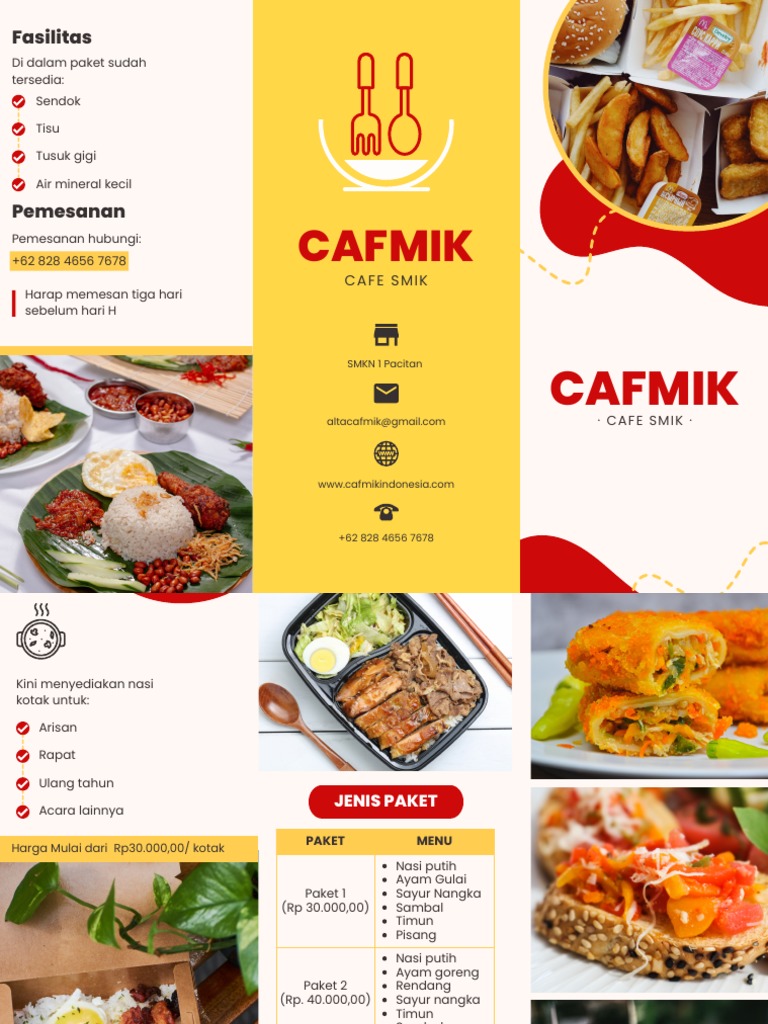 Brosur Menu Makanan Restoran | PDF