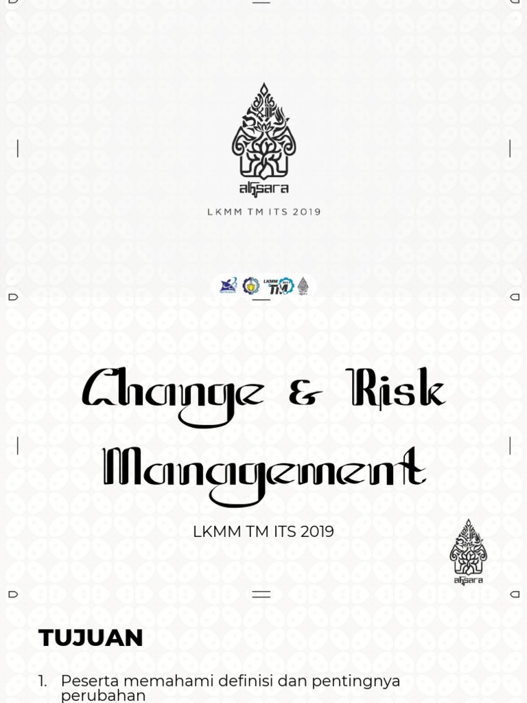 Change - Risk Management | PDF