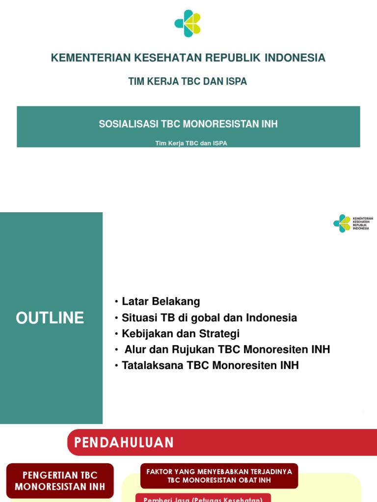 Strategi Penanganan TBC Monoresistan INH | PDF