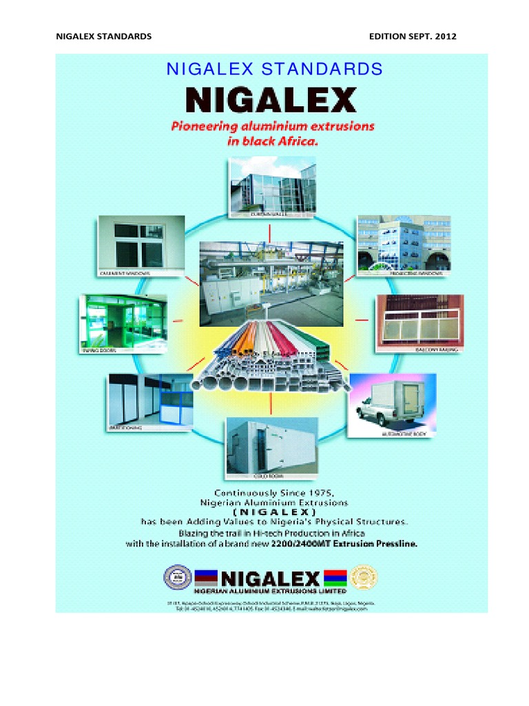 Nigalex Standard Sections - Angles and Tubes | Download Free PDF ...
