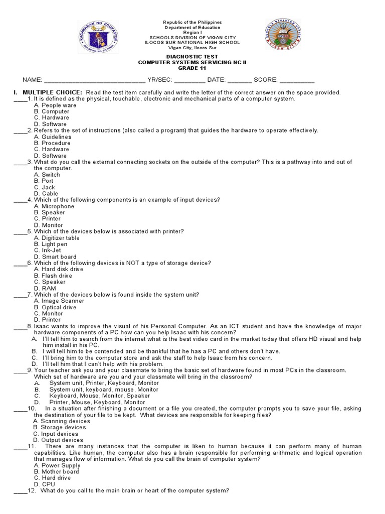 CSS 1st Quarter | Download Free PDF | Computer Hardware | Personal Computers