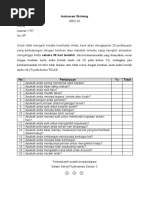 Instrumen EPDS Dan Interpretasi | PDF