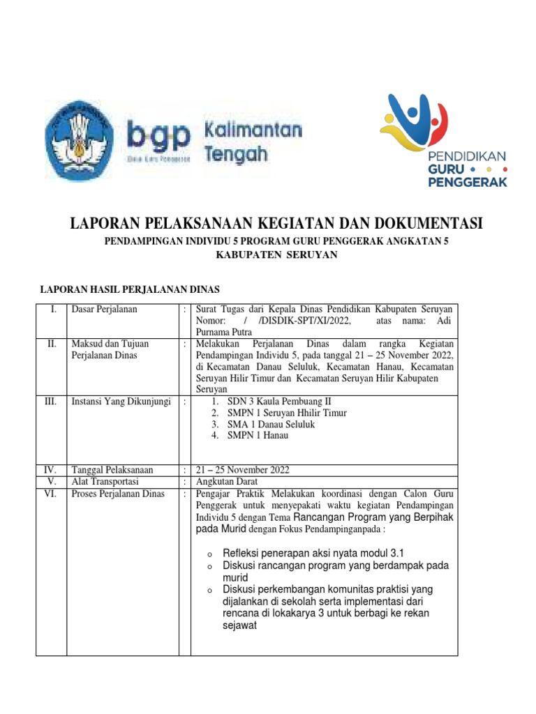 Laporan Pi 5 | PDF | Karier & Perkembangan | Bisnis