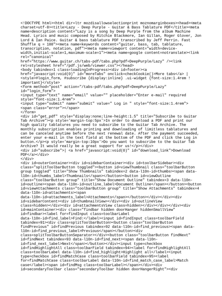 Lazy | Download Free PDF | Musical Compositions | Musicology