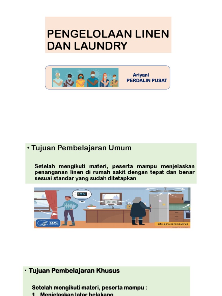 Manajemen Linen Rumah Sakit | PDF
