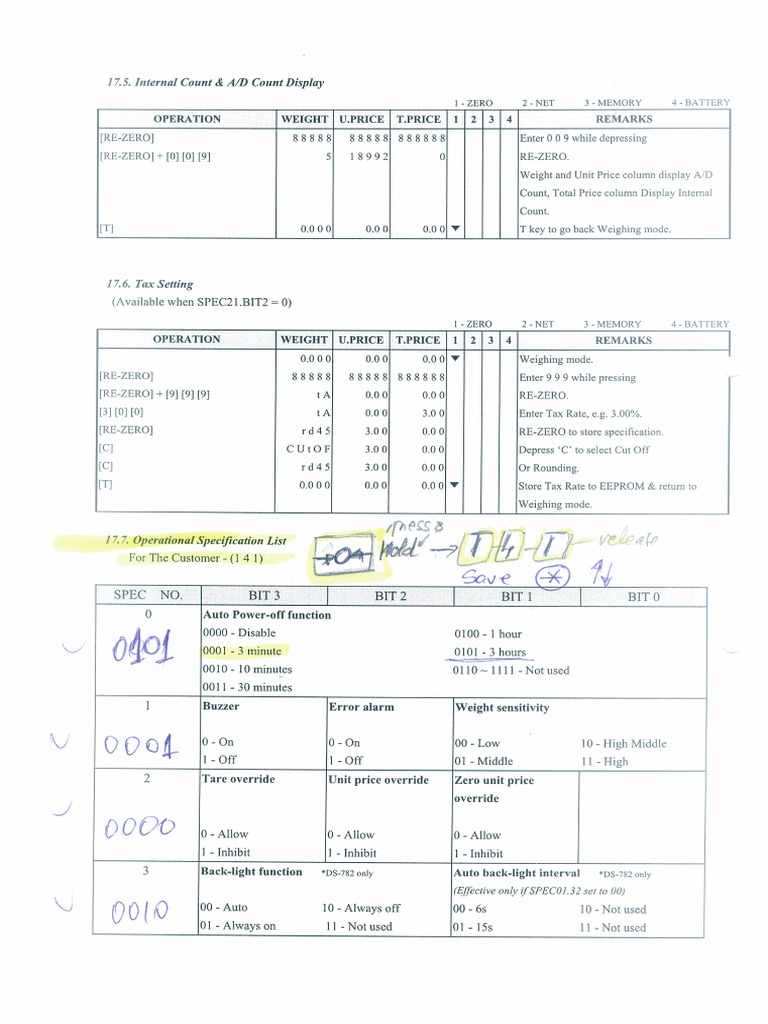 Programare DIGI DS 782 - Spec 1 | PDF