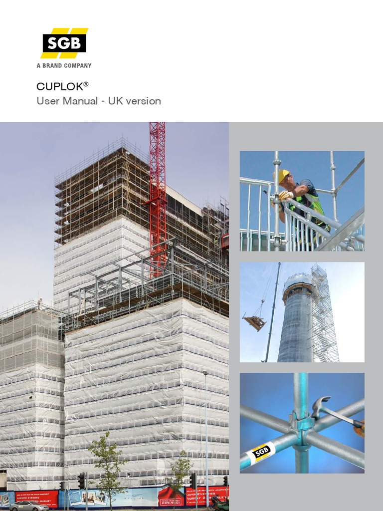 Cuplok System Scaffold User Guide en 2015-05-29 | PDF | Scaffolding ...