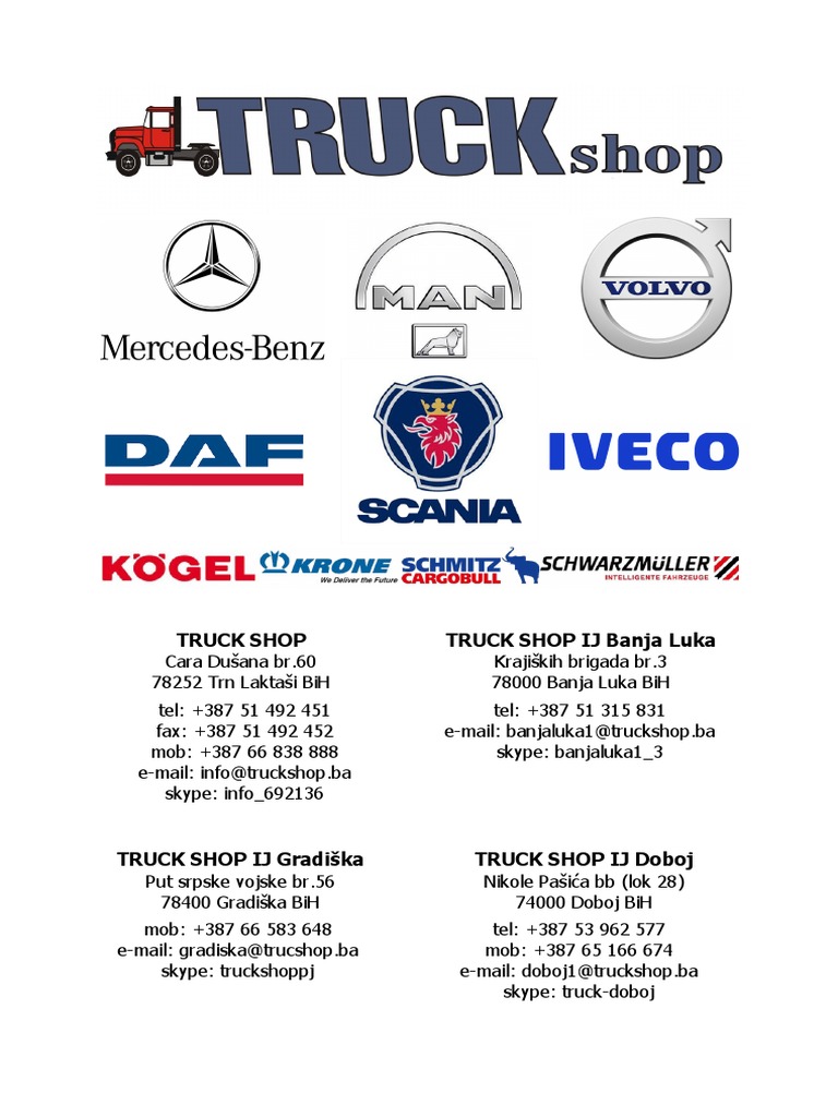 Katalog-Truckshop Januar 2022 | PDF