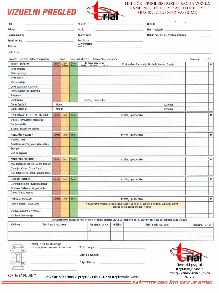 Vizuelni Pregled | PDF