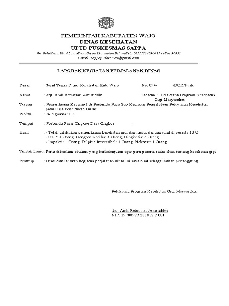 Format LPJ SPPD 2021 | PDF