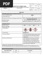 MSDS Aquades - H2o | PDF