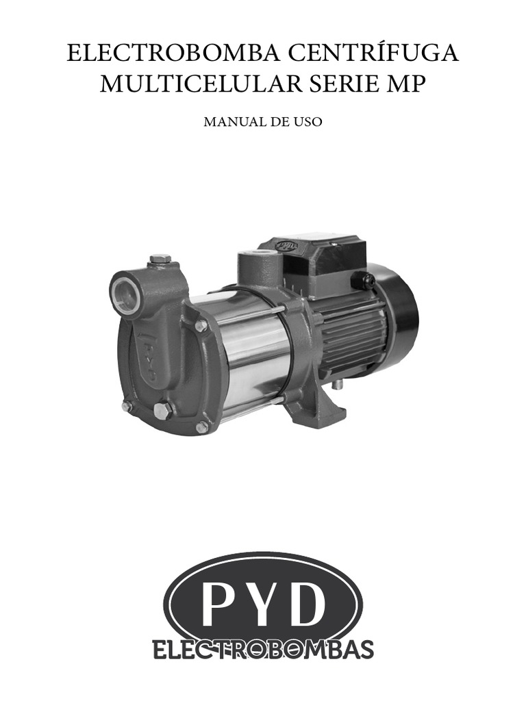Bomba MP 100 | PDF | Bomba | Bienes manufacturados