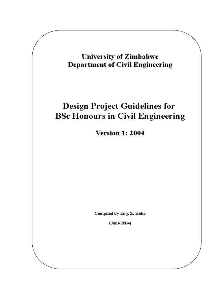 Project Design Guidelines | PDF | Theory | Abstract (Summary)