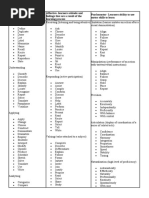 Verbs For Acquisition, Meaning, Transfer | PDF