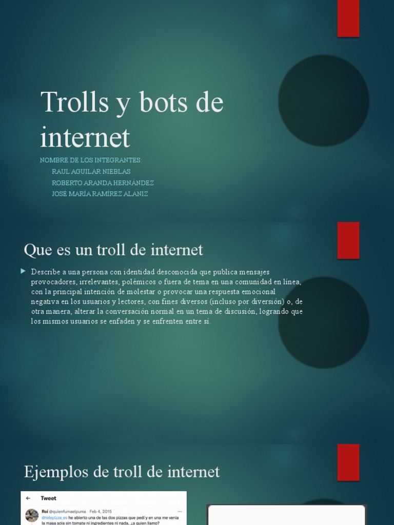 Trolls y Bots de Internet | PDF