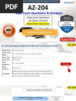 AZ-204 Exam - 1 To 50 | PDF
