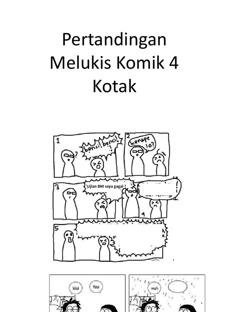 Contoh Komik 4 Kotak | PDF