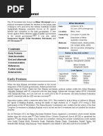 Class 10th - History - Nationalism in India - Map Work Notes | PDF