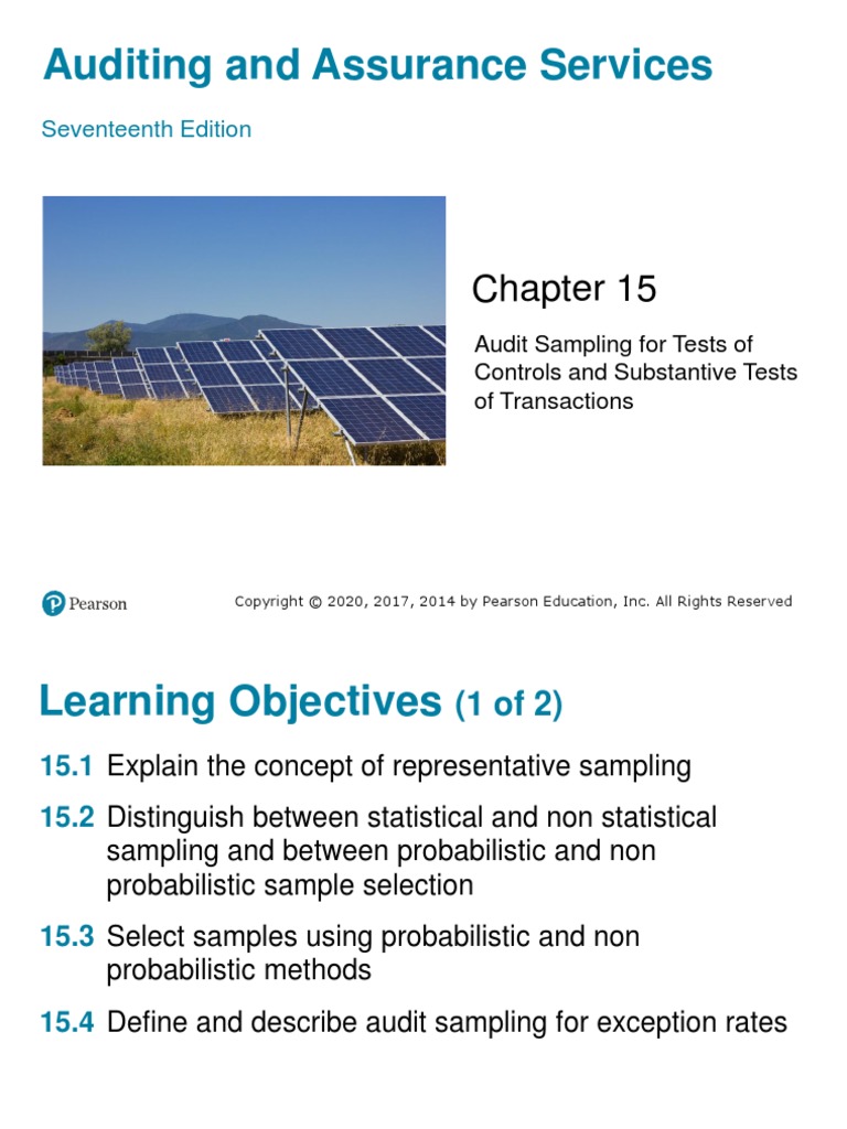 Chapter 15 - Audit Theory | PDF | Statistics | Audit