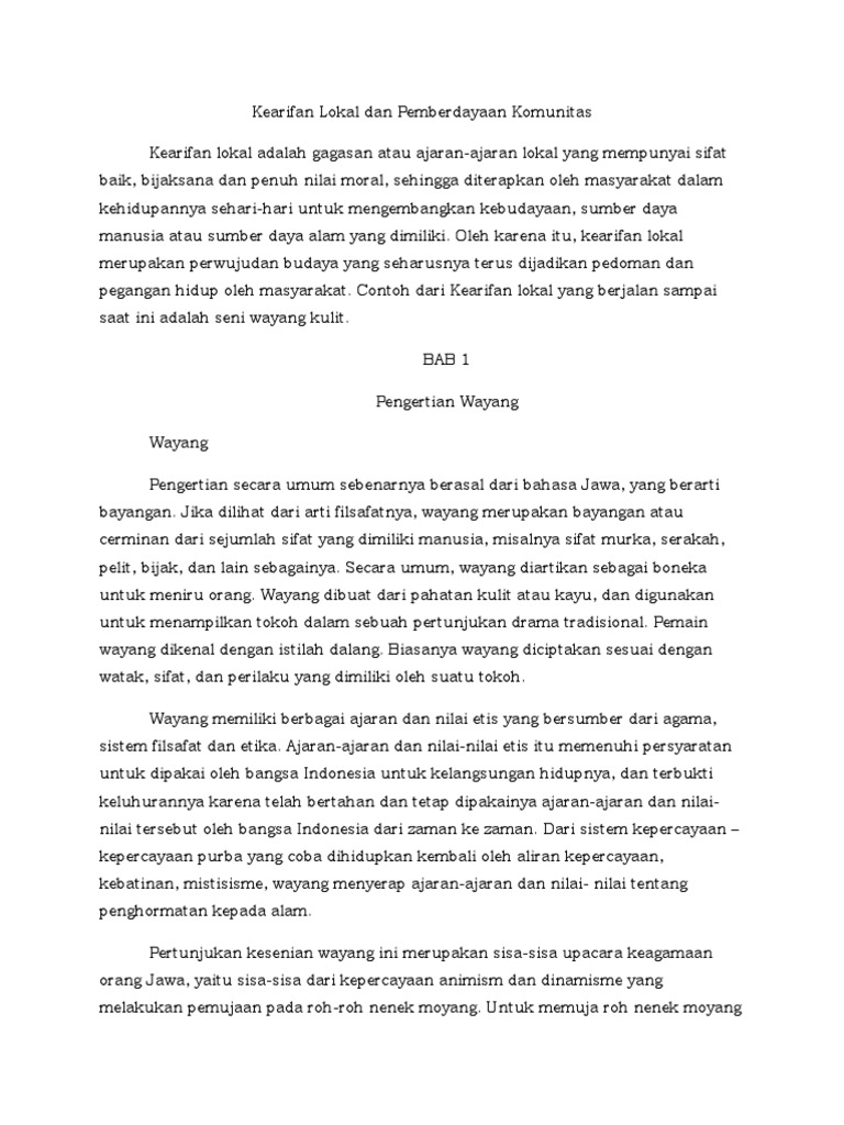 Wayang Kulit | PDF
