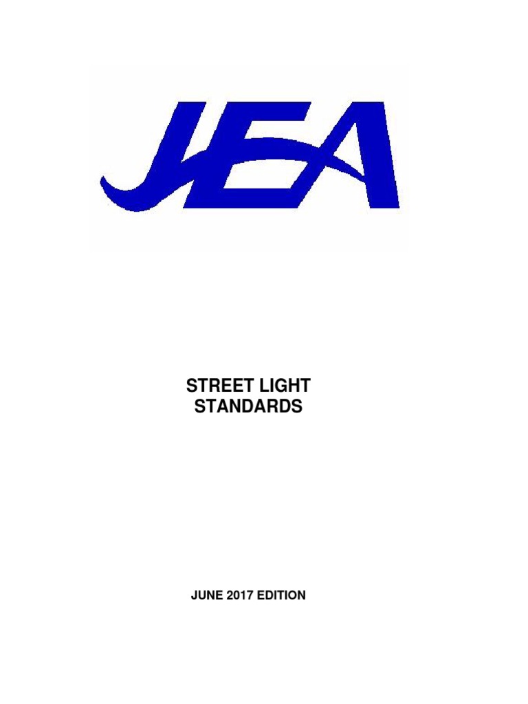 Streetlight Standards Book | PDF | Street Light | Lighting