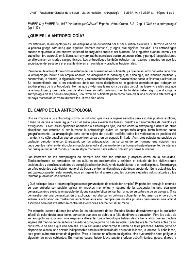 13 Ember | PDF | Antropología | Etnografía