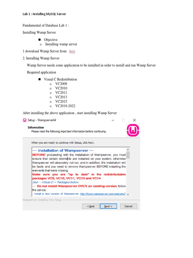 Fundamental of Database Lab 1 | PDF | Databases | My Sql