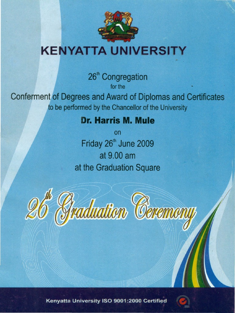 26th Graduation Booklet Pdf