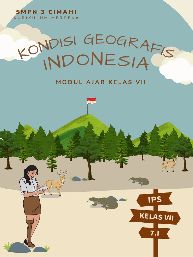 Modul Ajar IPS Kondisi Geografis Indonesia Kelas 7 | PDF | Perjalanan