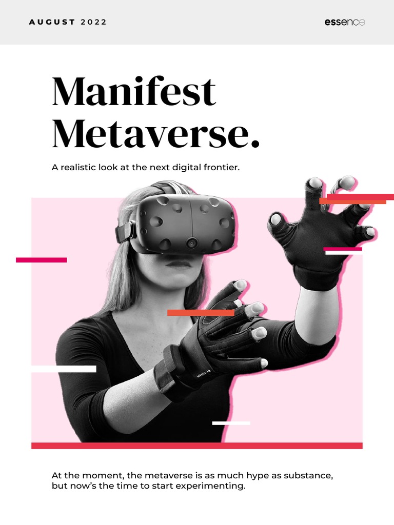 Metaverse Report - Thought Leadership 1 | PDF | Virtual Reality ...