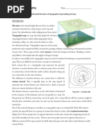 Topographic Map Quiz: Multiple Choice | PDF | Contour Line | Elevation
