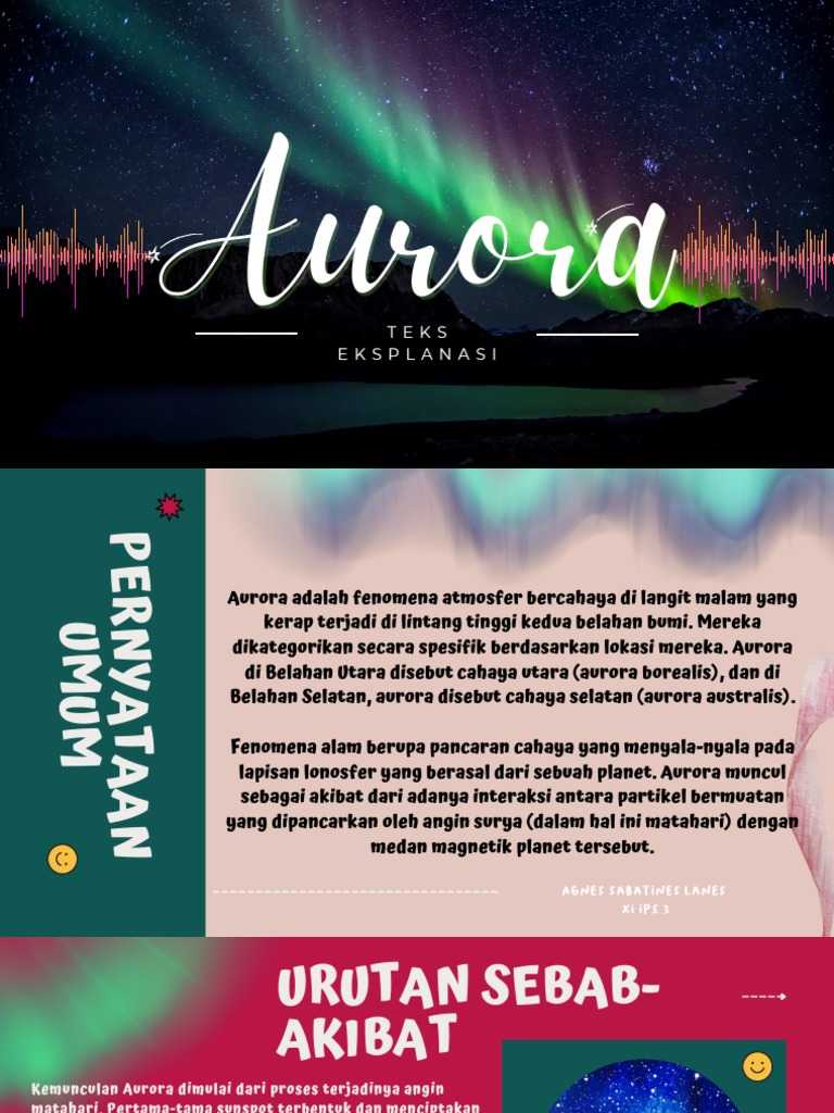 Teks Ekplanasi FenAl AURORA | PDF