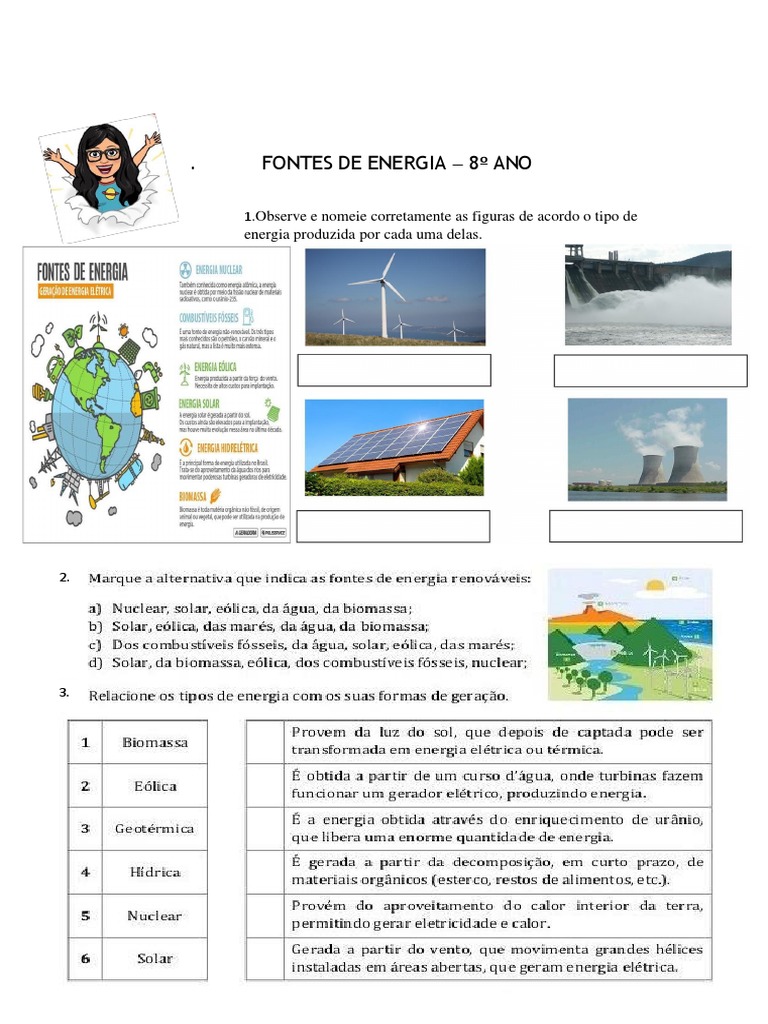 Atividade de Energia | PDF