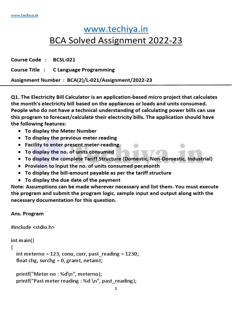 BCSL-021 (2022-23) Solved Assignment | PDF | Software Engineering ... BCSL-021 (2022-23) Solved Assignment | PDF | Software Engineering ...