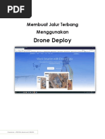 Tutorial Penggunaan DroneDeploy1 | PDF