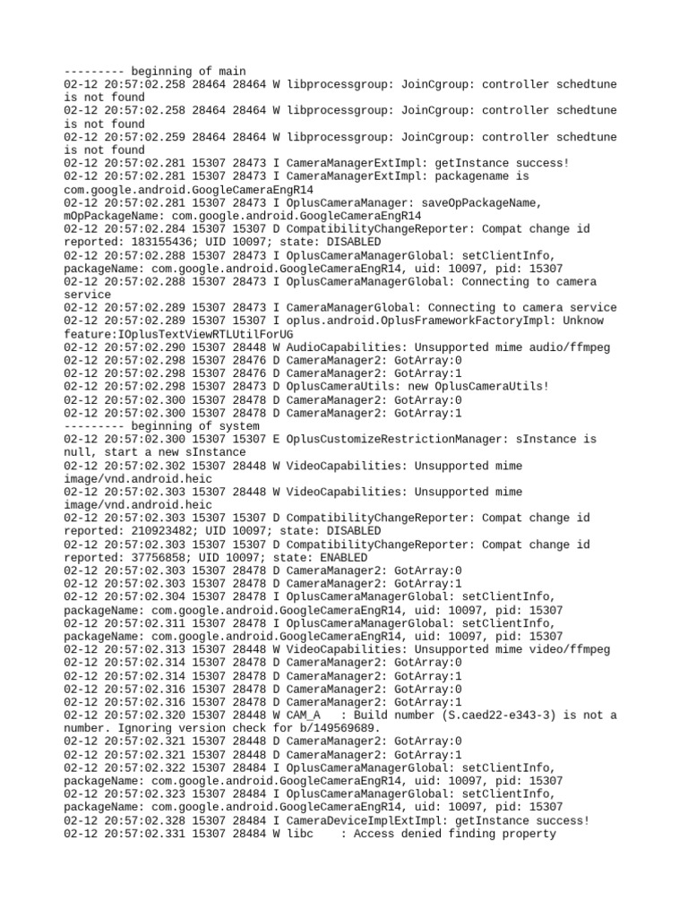 Log Cat 1676210222211 | PDF | Software | Computer Programming