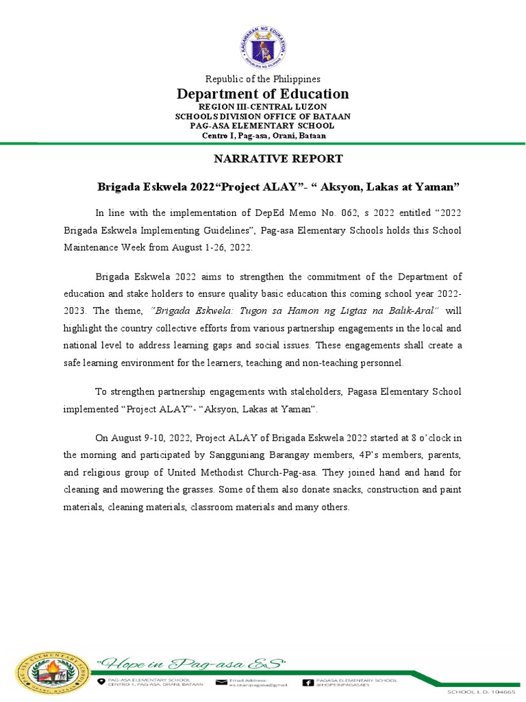 BE Project ALAY Narrative Report | PDF | Learning
