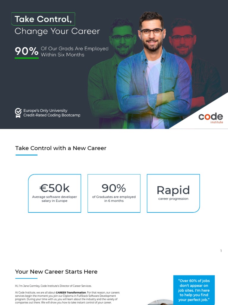 Full Stack In Software Development Brochure Pdf Computer Programming Object Oriented
