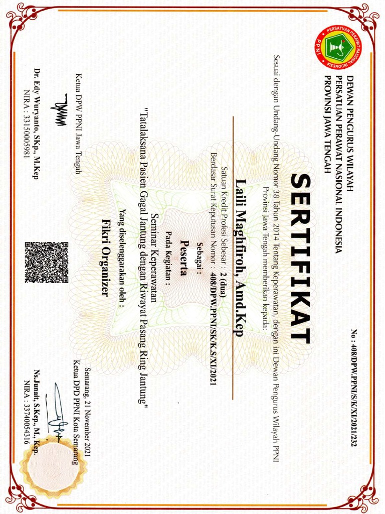 Laili Maghfiroh Amd - Kep Tantangan | PDF