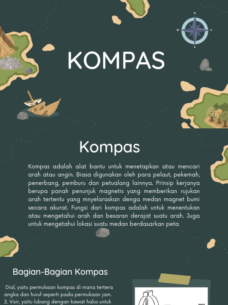 Kompas, Tanda Jejak, Tanda Medan | PDF