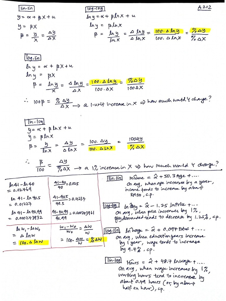 A212 FF Notes | PDF