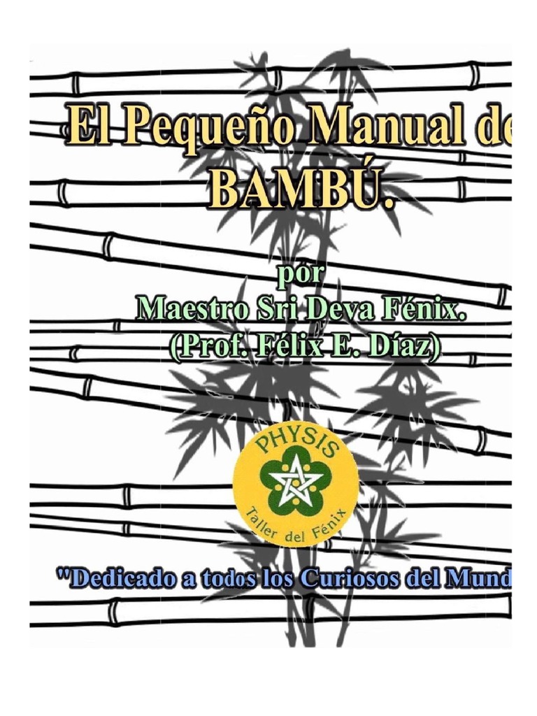 El Pequeño Manual Del Bambu | PDF