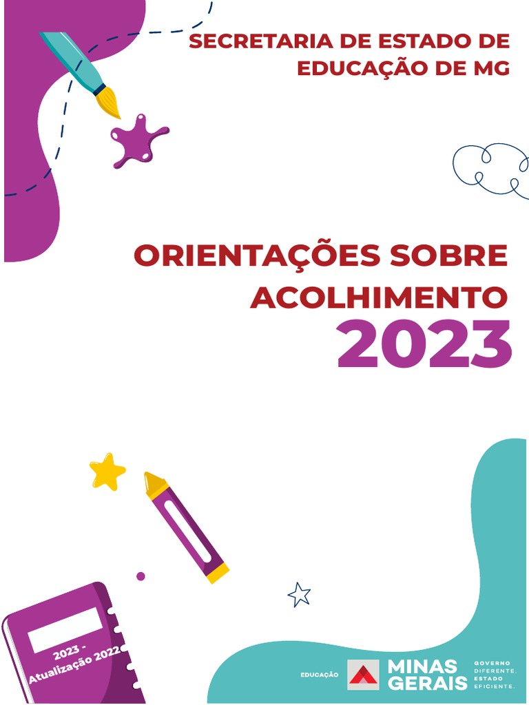SEEMG Orientações Acolhimento 2023 | PDF | Educação Especial | Pedagogia